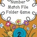 Number Match File Folder Game - Etsy
