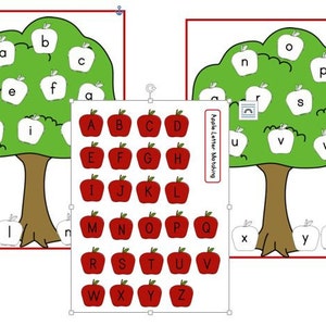 Uppercase to Lowercase Letter Matching File Folder Game - Etsy