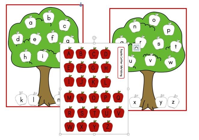 Uppercase to Lowercase Letter Matching File Folder Game - Etsy