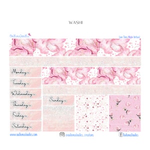 Love Story Vertical Weekly Kit - Etsy