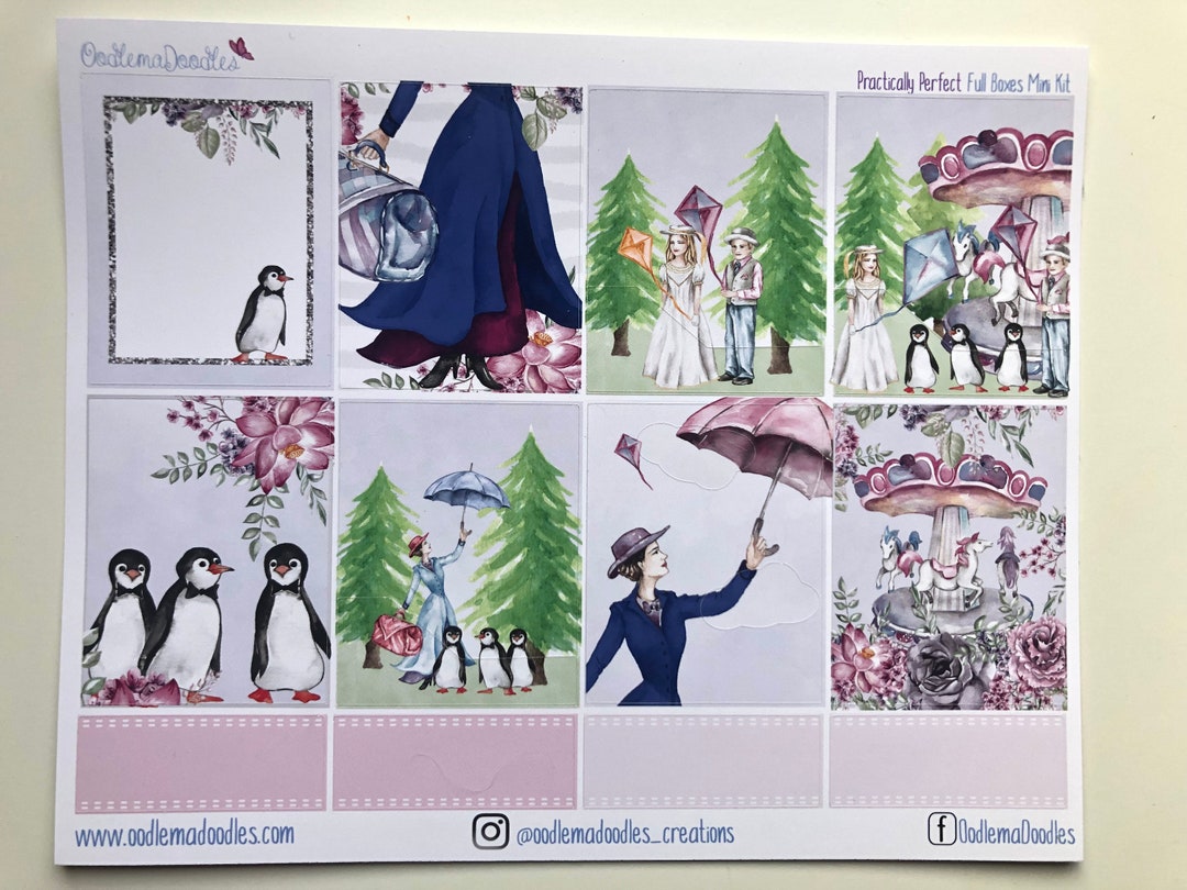 Practically Perfect | Mini Kit, Planner Stickers - Etsy
