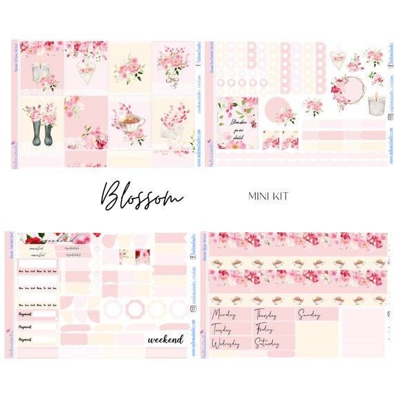 Stickers, Labels & Tags Stickers Spring Floral Blossoms Blooms ...