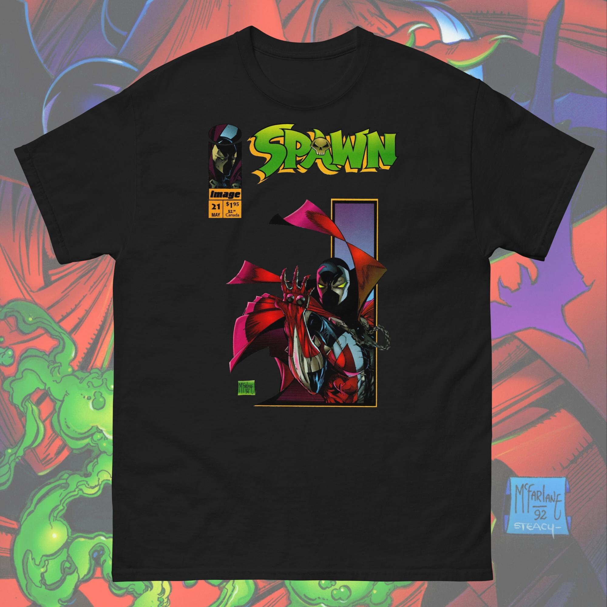 Spawn #21 Comic Cover T-shirt - Etsy