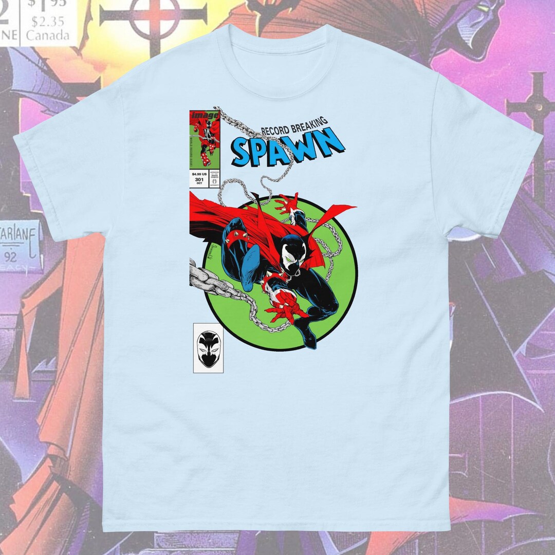 Spawn #301 Comic Cover T-shirt Amazing Spider-man Homage - Etsy
