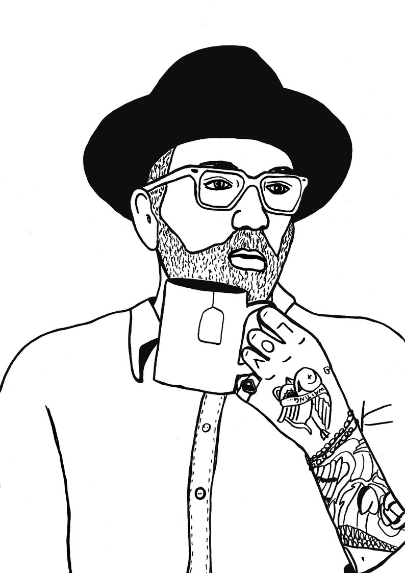 Dallas Green Printable Digital Download City and Colour - Etsy