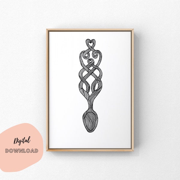Welsh Lovespoon - Etsy