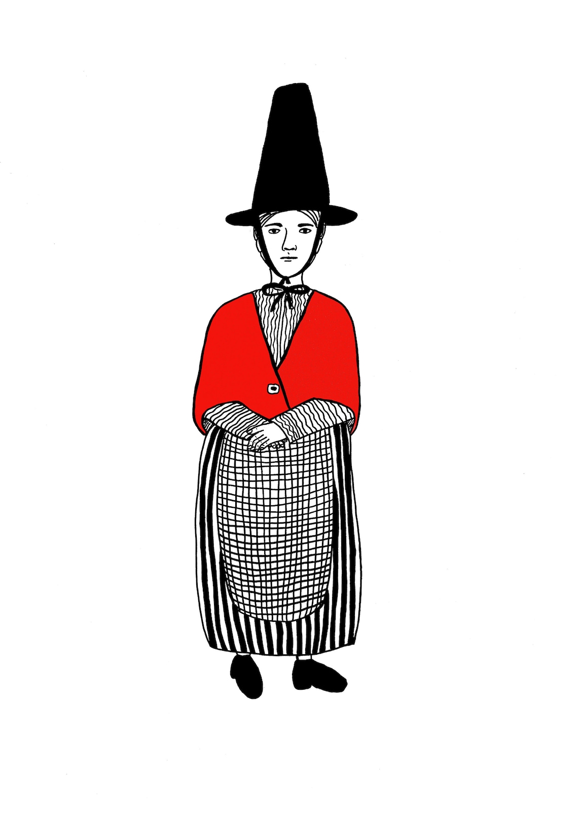 Printable Welsh Lady Traditional Welsh Art Wales Wall Art - Etsy