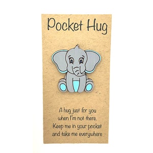 Pocket Hug Elephant Pocket Hug Pocket Pet Pocket Buddy - Etsy