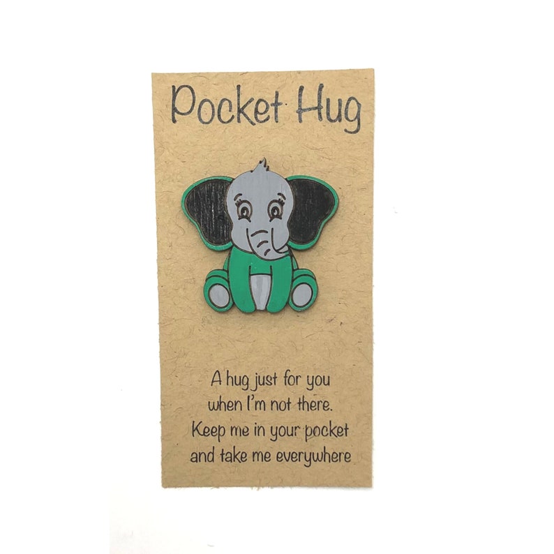 Pocket Hug Elephant Pocket Hug Pocket Pet Pocket Buddy - Etsy