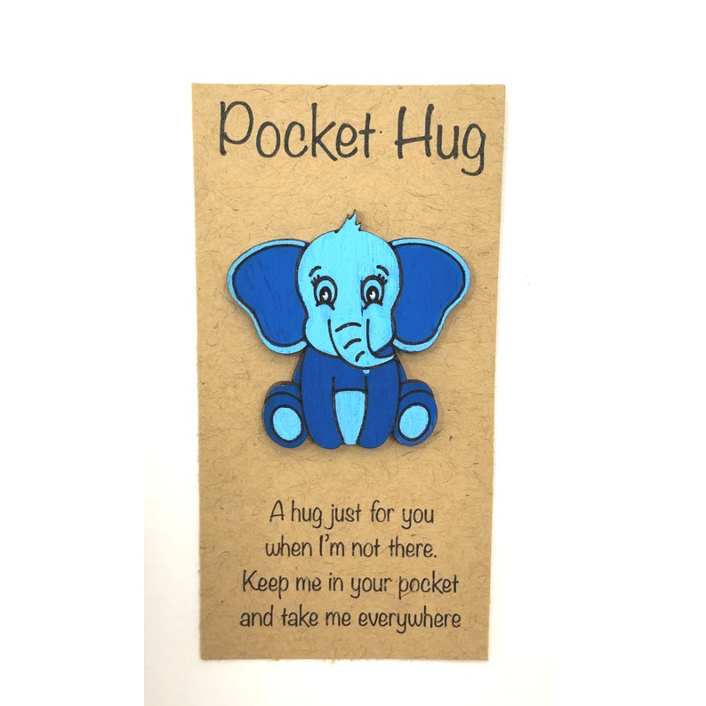 Pocket Hug Elephant Pocket Hug Pocket Pet Pocket Buddy - Etsy