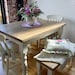 Small 4 Foot Farmhouse Dining Table With Rustic Pine Wood Top - Etsy
