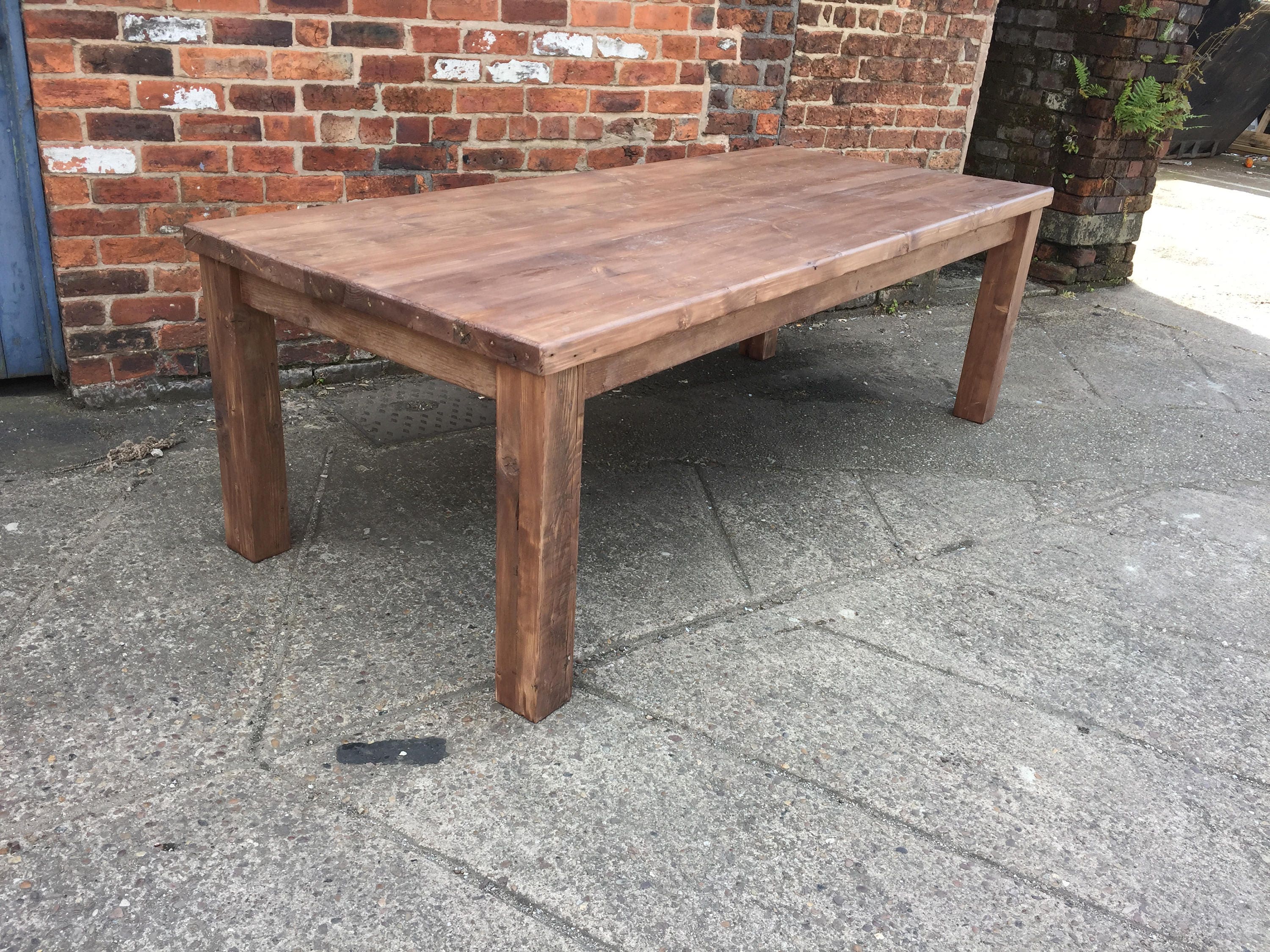 Dark Oak Dining Table