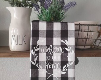 Buffalo Check Farmhouse Kitchen - Etsy