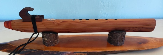 Native American Flute WESTERN CEDAR WOOD Key of F Sharp - Etsy