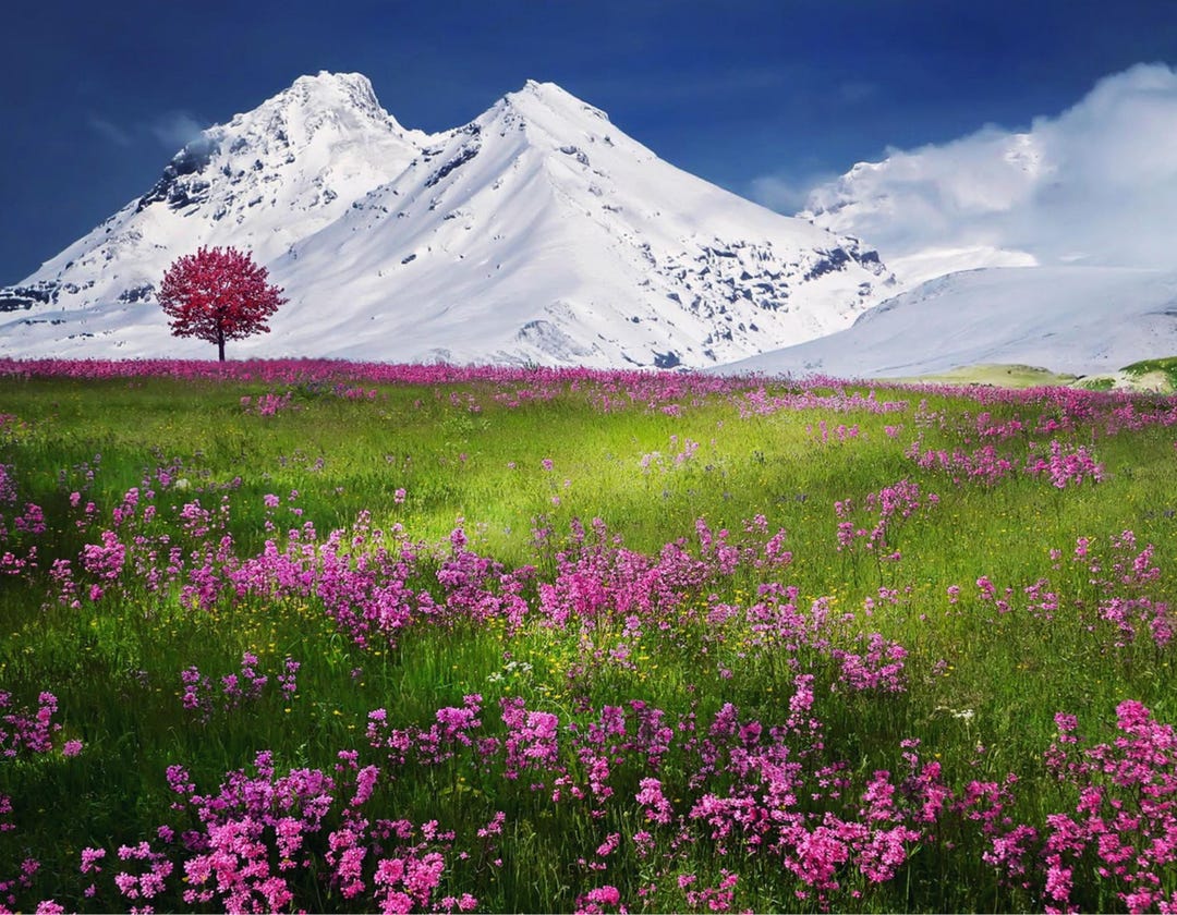 Beautiful Landscape for Printing and Framing - Digital PDF Download - Etsy