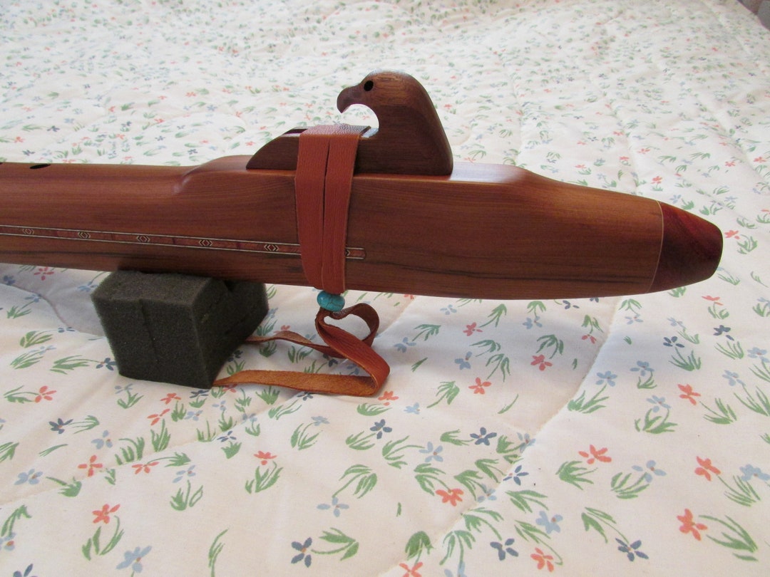 Native American Flute - Low B-flat - Bass Flute - Handmade - Western ...