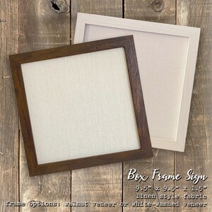 Fall Oak Leaves - Framed Sign, Home Decor, Fall Decor, 9" X 9" Wood ...