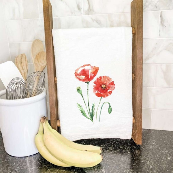 Poppy Towel - Etsy