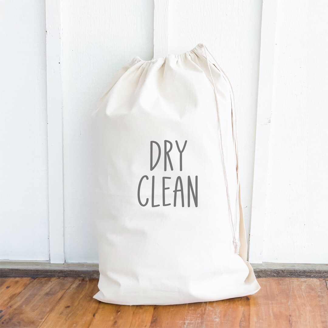 Dry Clean - Laundry Bag, College Laundry Bag, Reusable Laundry Bag ...