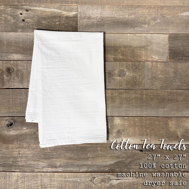 Regional Collective Custom - Cotton Tea Towel, Flour Sack Towel ...