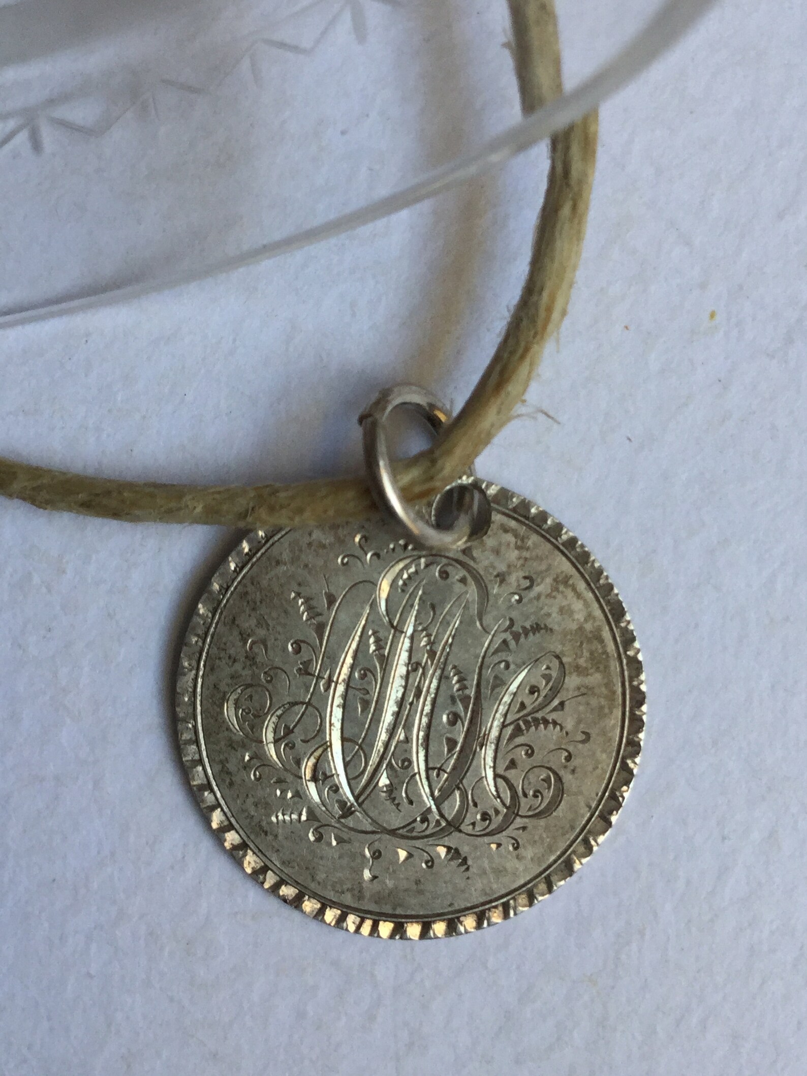 Antiques Victorian Silver Tokens CHN WA AMH Coin Pendant Mar 9 | Etsy