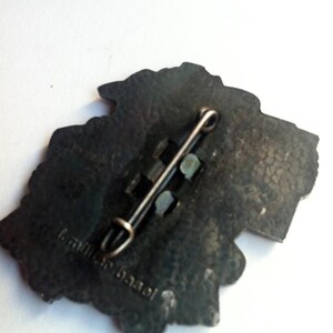 Vintage Brooche, Witches' Night, Pewter Jewels - Vintage Brooche ...