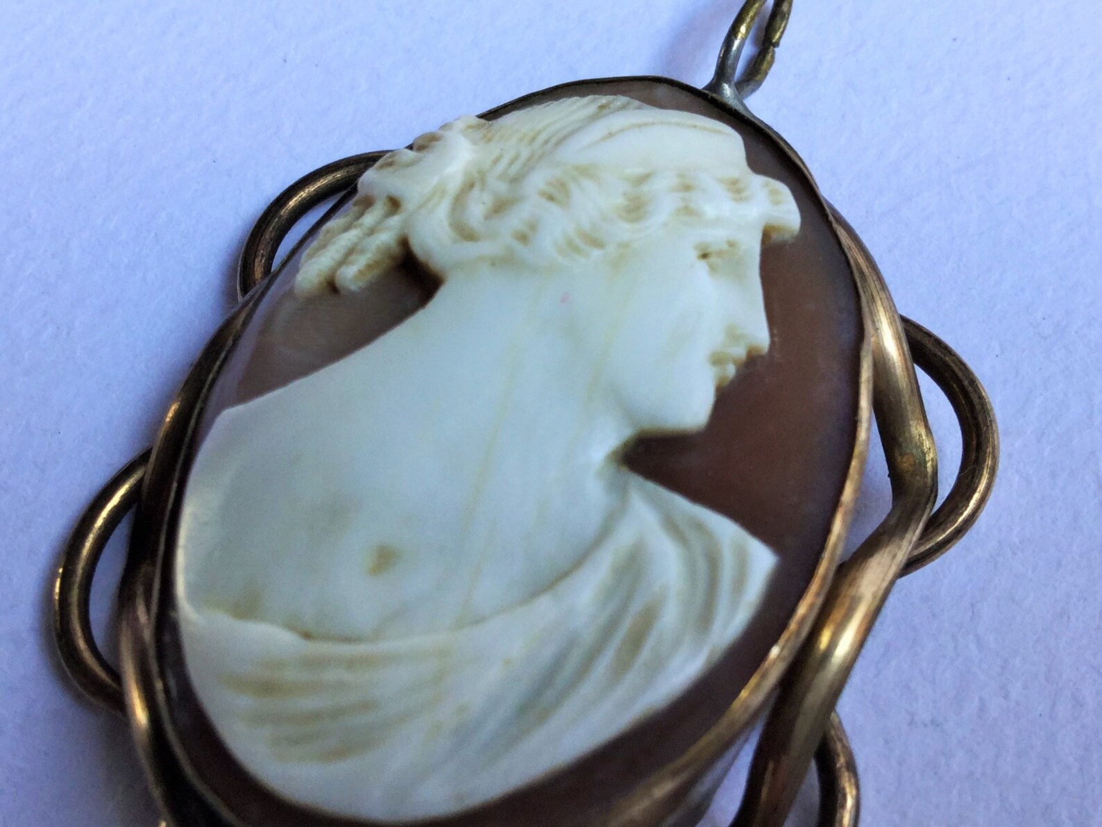 Victorian Cameo Pendant in Pinchbeck Frame Victorian Jewels - Etsy