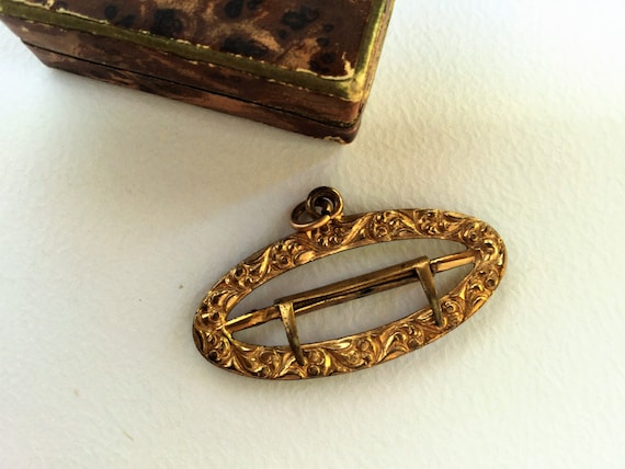 Edwardian Pinchbeck Buckle Charm Edwardian Jewels Edwardian | Etsy