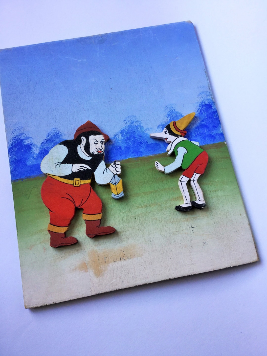 Pinocchio Such Relief Painting-painting in Relief of the Tale of ...