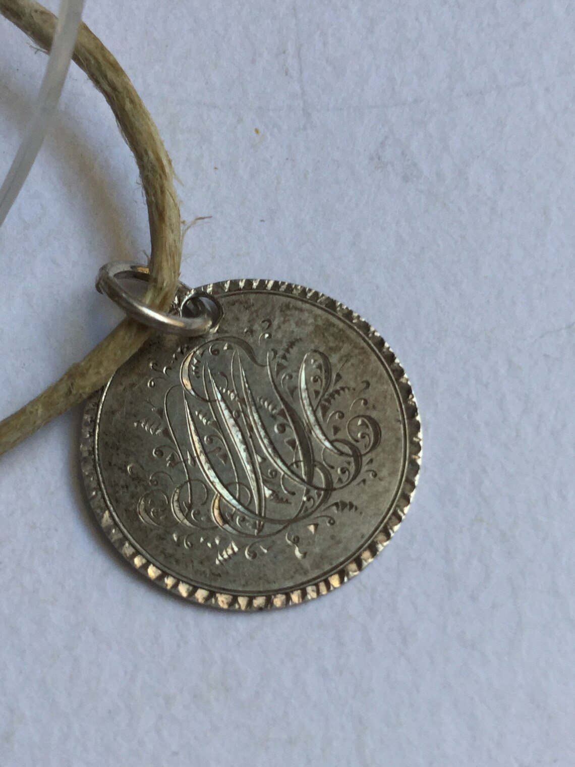 Antiques Victorian Silver Tokens CHN WA AMH Coin Pendant Mar 9 | Etsy