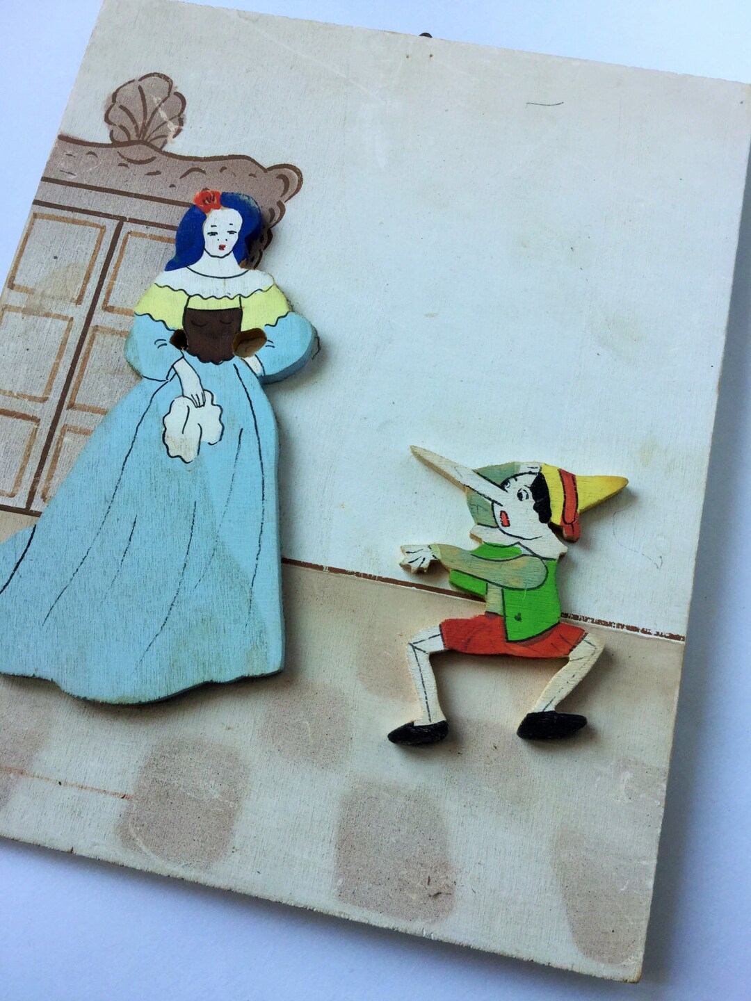 Pinocchio Tale Relief Painting Relief Painting From the Tale of ...