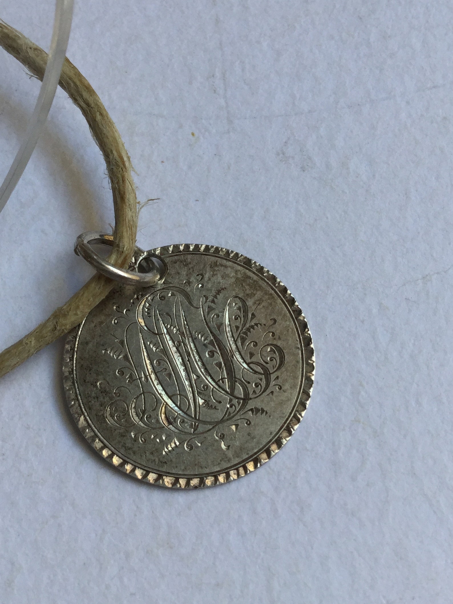 Antiques Victorian Silver Tokens CHN WA AMH Coin Pendant Mar 9 | Etsy