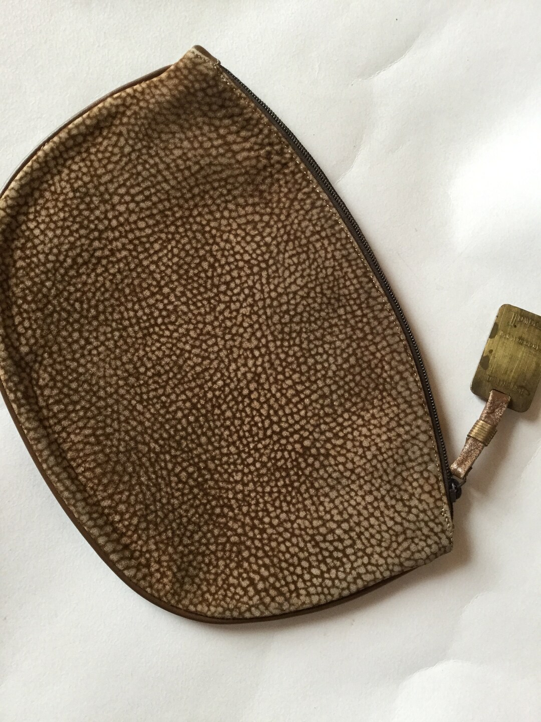Vintage Auth Brandname Borbonese Redwall Real Leather Pochette - Etsy