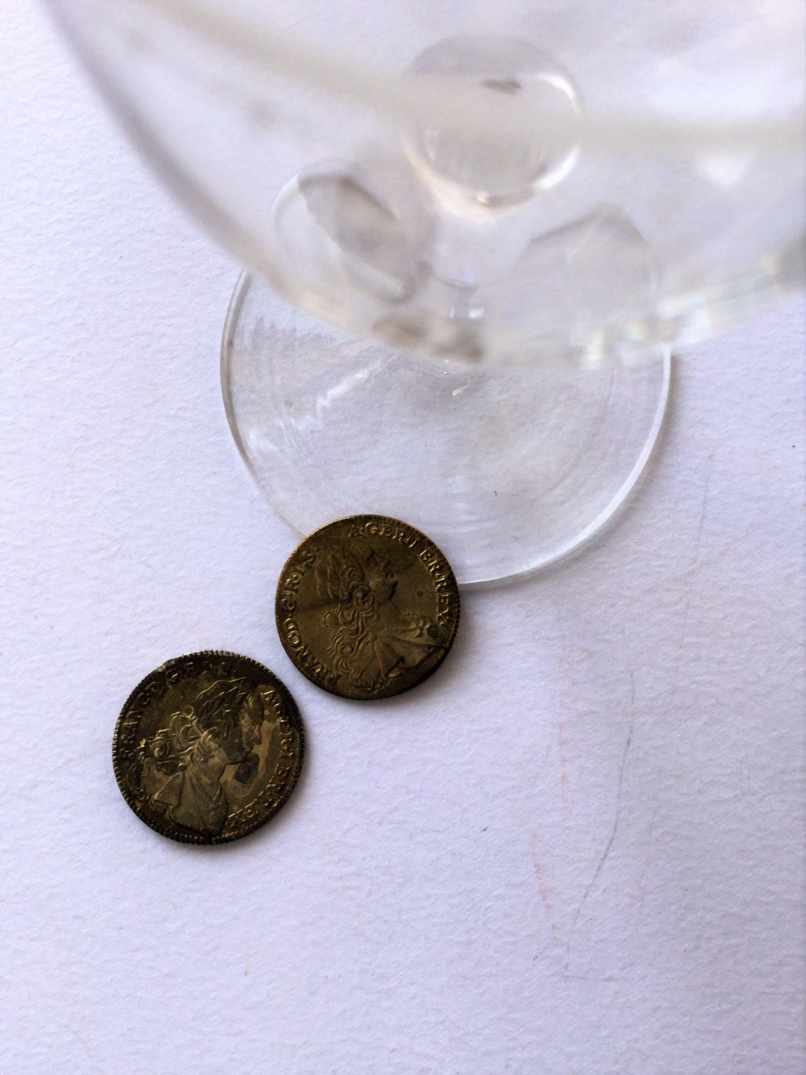 Vintage Small Coin Golden Coin Collector - Etsy