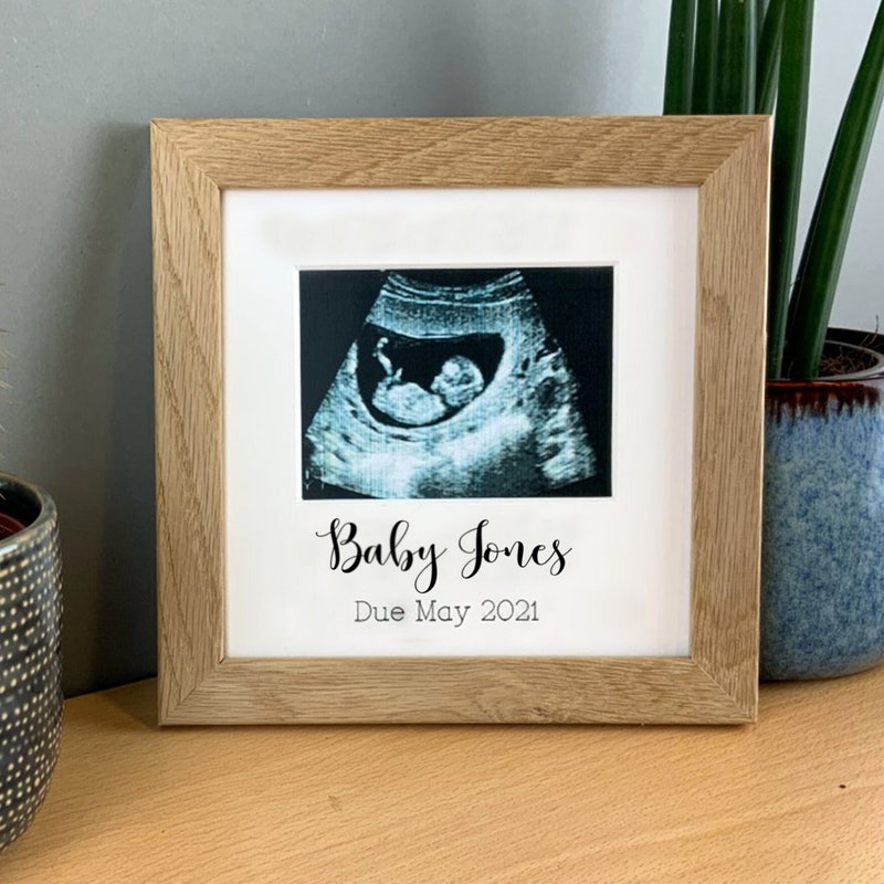 Baby Scan Frame - Etsy UK