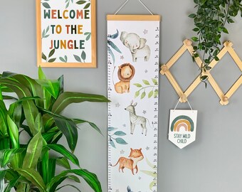 Jungle Birthday Chart - Etsy
