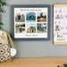 Personalised Travel Collage Picture Frame, Photo Gift, Multi Photo ...