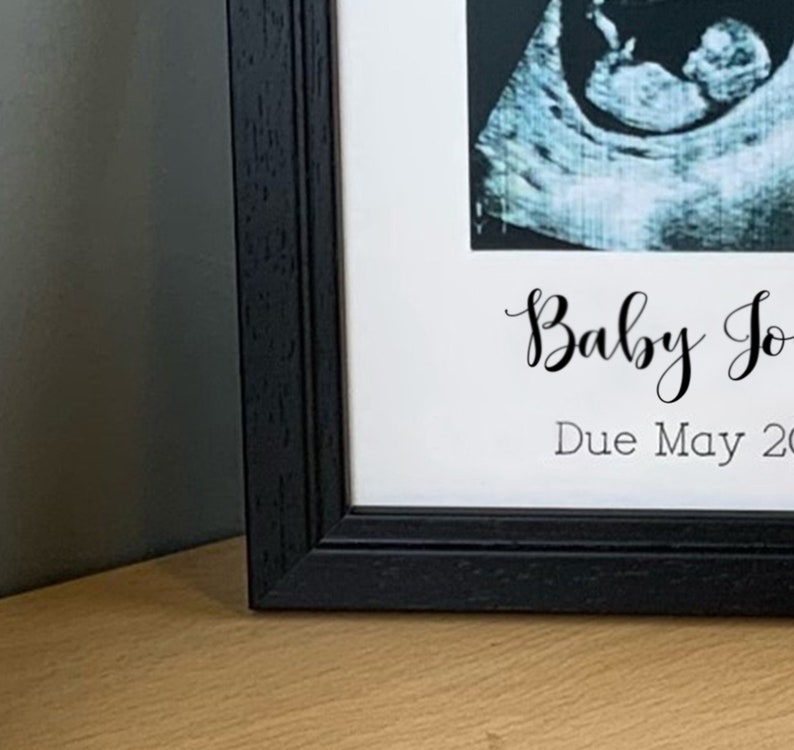 Baby Multi Scan Frame Nursery Decor Ultrasound Frame Baby | Etsy