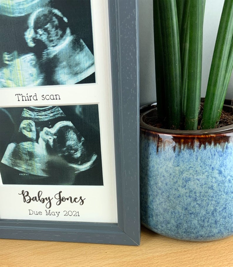 Baby Multi Scan Frame Nursery Decor Ultrasound Frame Baby | Etsy