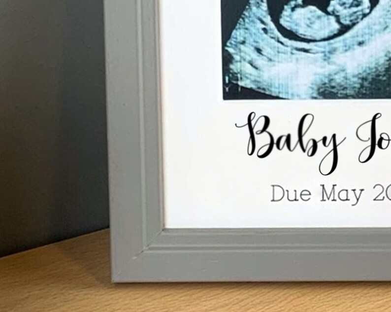 Baby Multi Scan Frame Nursery Decor Ultrasound Frame Baby | Etsy