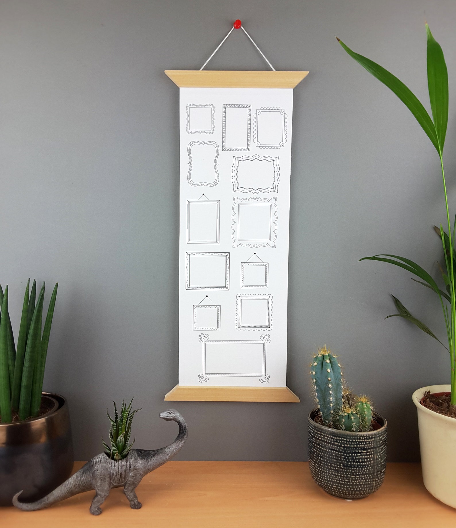 Enamel Pin Display Banner Gallery Wall Pin Display. - Etsy