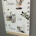 Personalised Farm Animals Height Chart, on the Farm Growth Chart ...