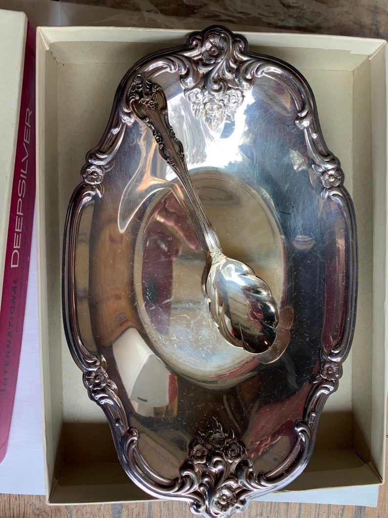 Buy International Deep Silver Two Piece Party Set Online in India - Etsy