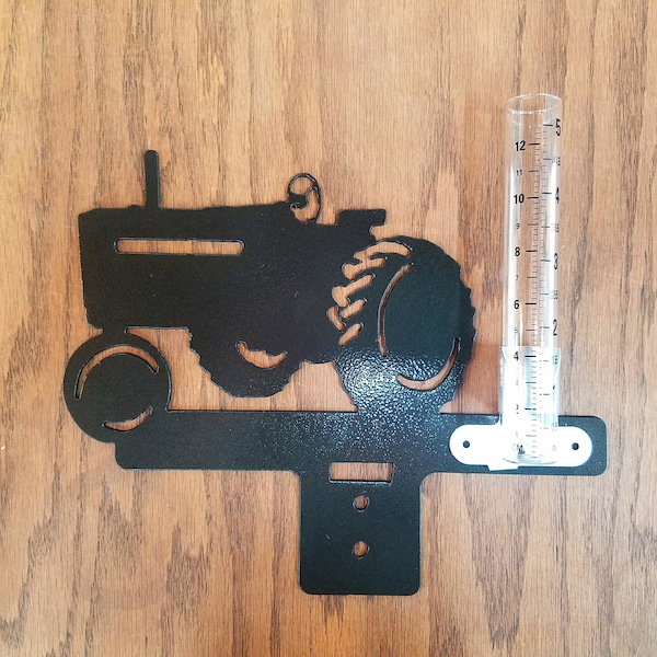 Tractor Rain Gauge - Etsy