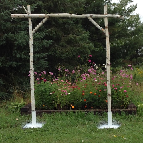 3 Piece Cedar Wedding Arch - Etsy