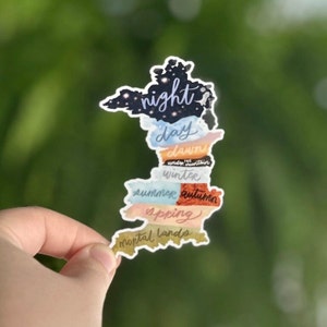 Acotar Stickers - Etsy