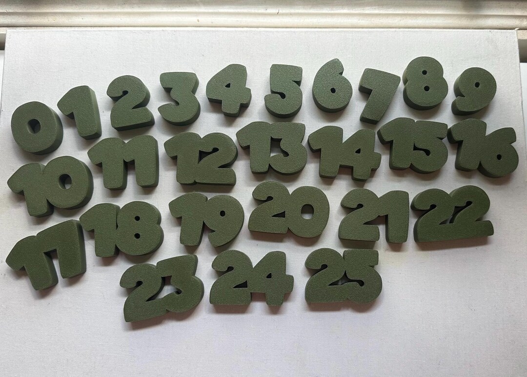 Number Fridge Magnets, Montessori, Functional Toys, Learning Toys ...