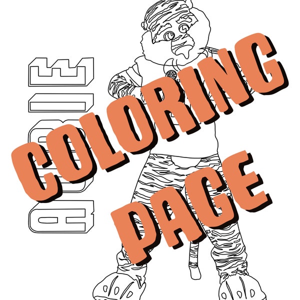 Pen and Ink Coloring Sheets - Etsy Hong Kong