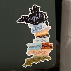 Waterproof Prythian Sticker for Kindle, Book Sticker, Gift Sticker for ...