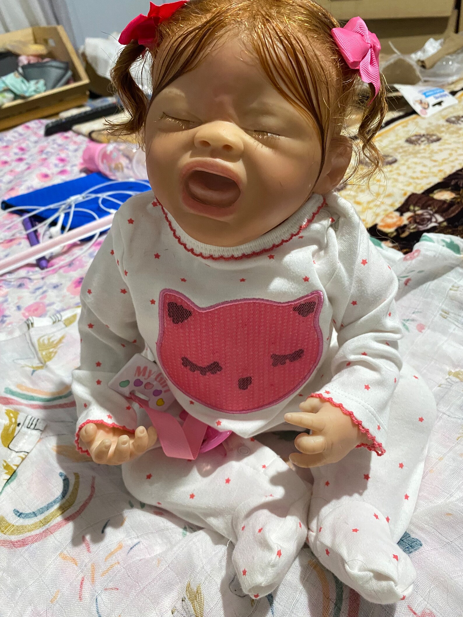 Reborn Quinton Sculpted by Marissa May Bountiful Baby. Genesis Heat Set ...